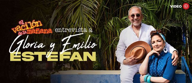 El Vacilón de La Mañana interviews Gloria y Emilio Estefan | Videos ...